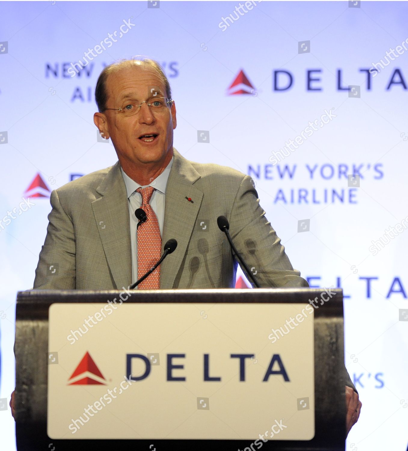 Richard Anderson Chief Executive Officer Delta Editorial Stock Photo ...