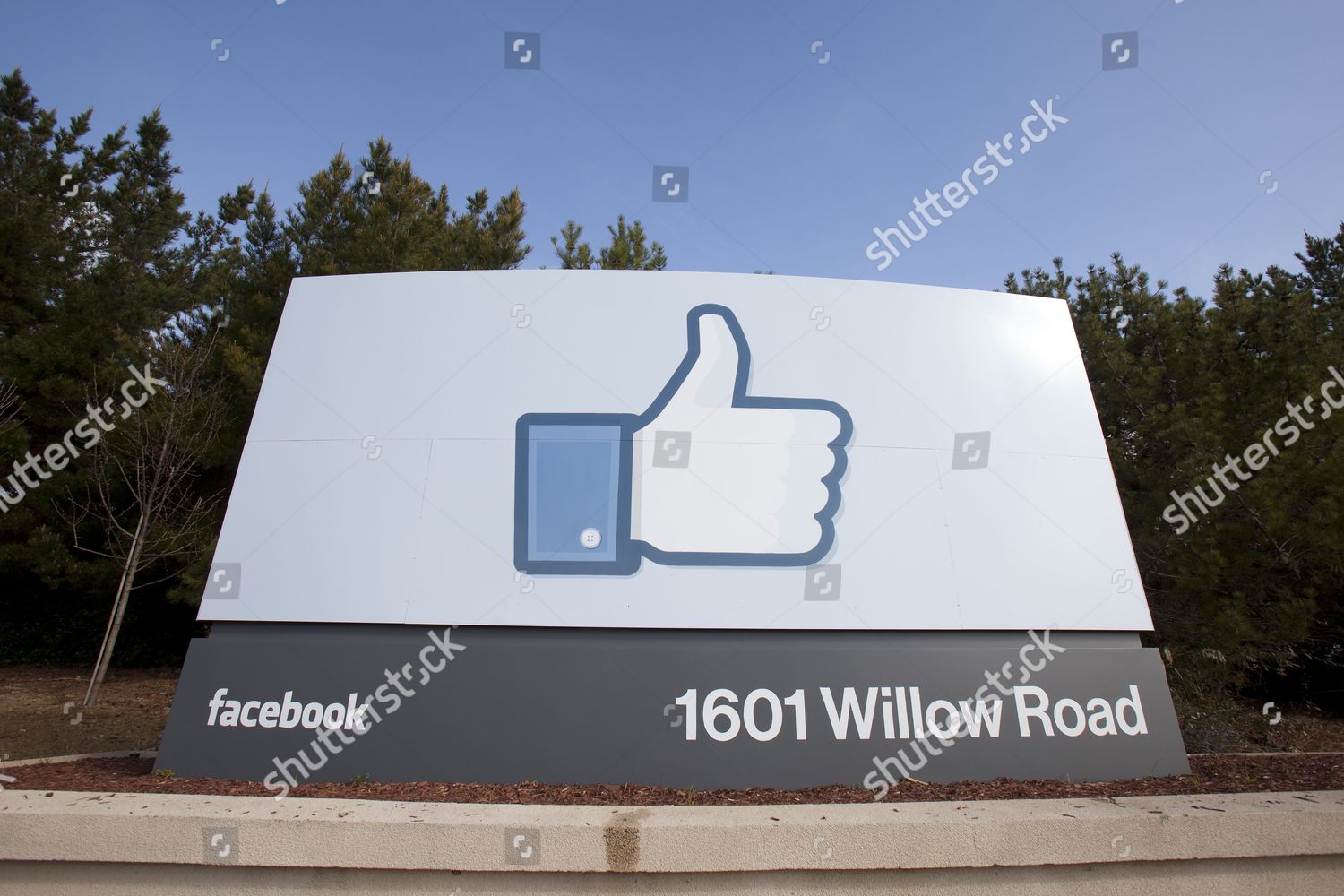 View Facebooks New Corporate Headquarters Menlo Editorial Stock Photo ...