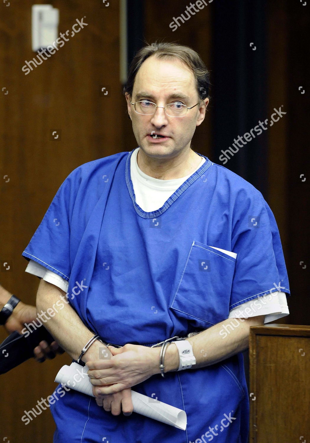 Christian Karl Gerhartsreiter Germany Enters Courtroom Editorial Stock ...