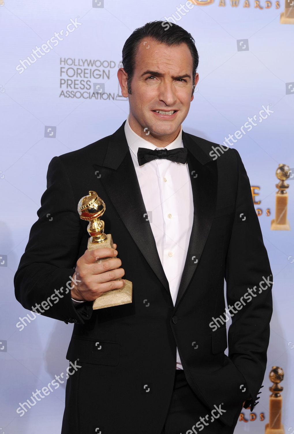 French Actor Jean Dujardin Poses His Editorial Stock Photo - Stock ...