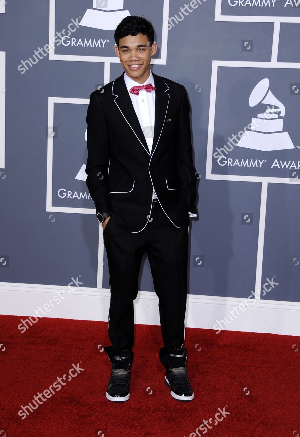 Filipinoamerican Actor Roshon Fegan Arrives 54th Editorial Stock Photo ...