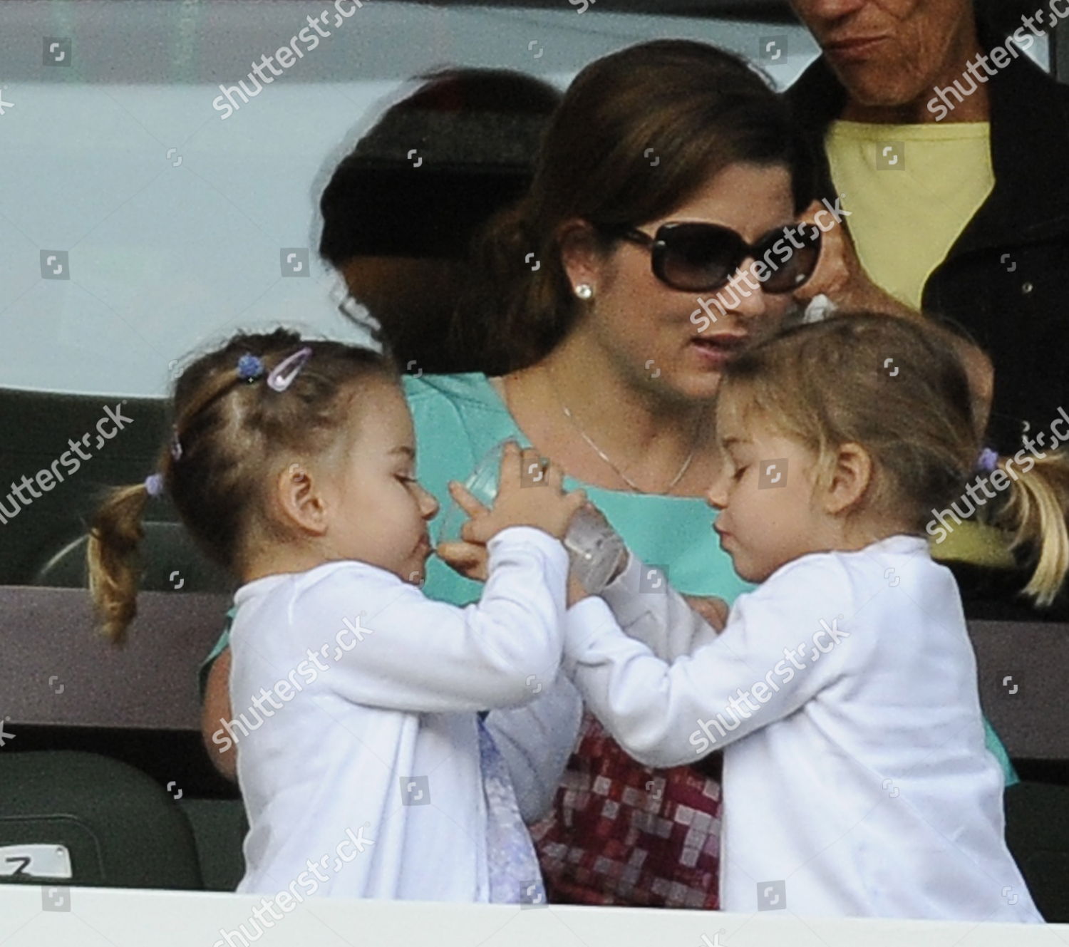 Roger Federers Twin Daughters Myla Rose Editorial Stock Photo - Stock Image | Shutterstock