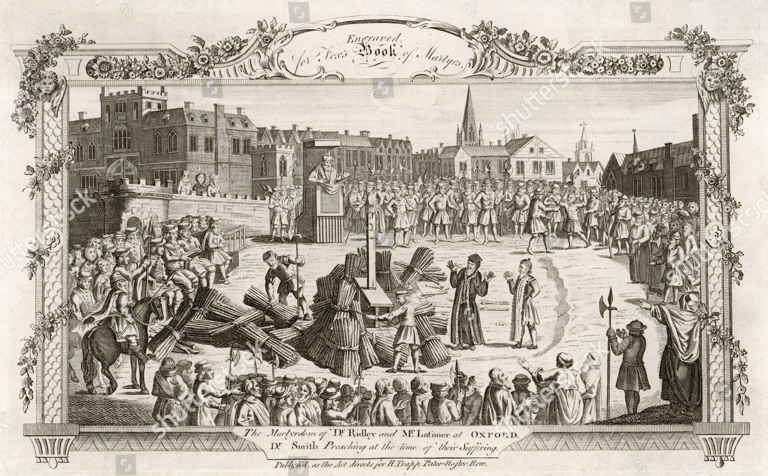 Nicholas Ridley Bishop London Hugh Latimer Editorial Stock Photo ...