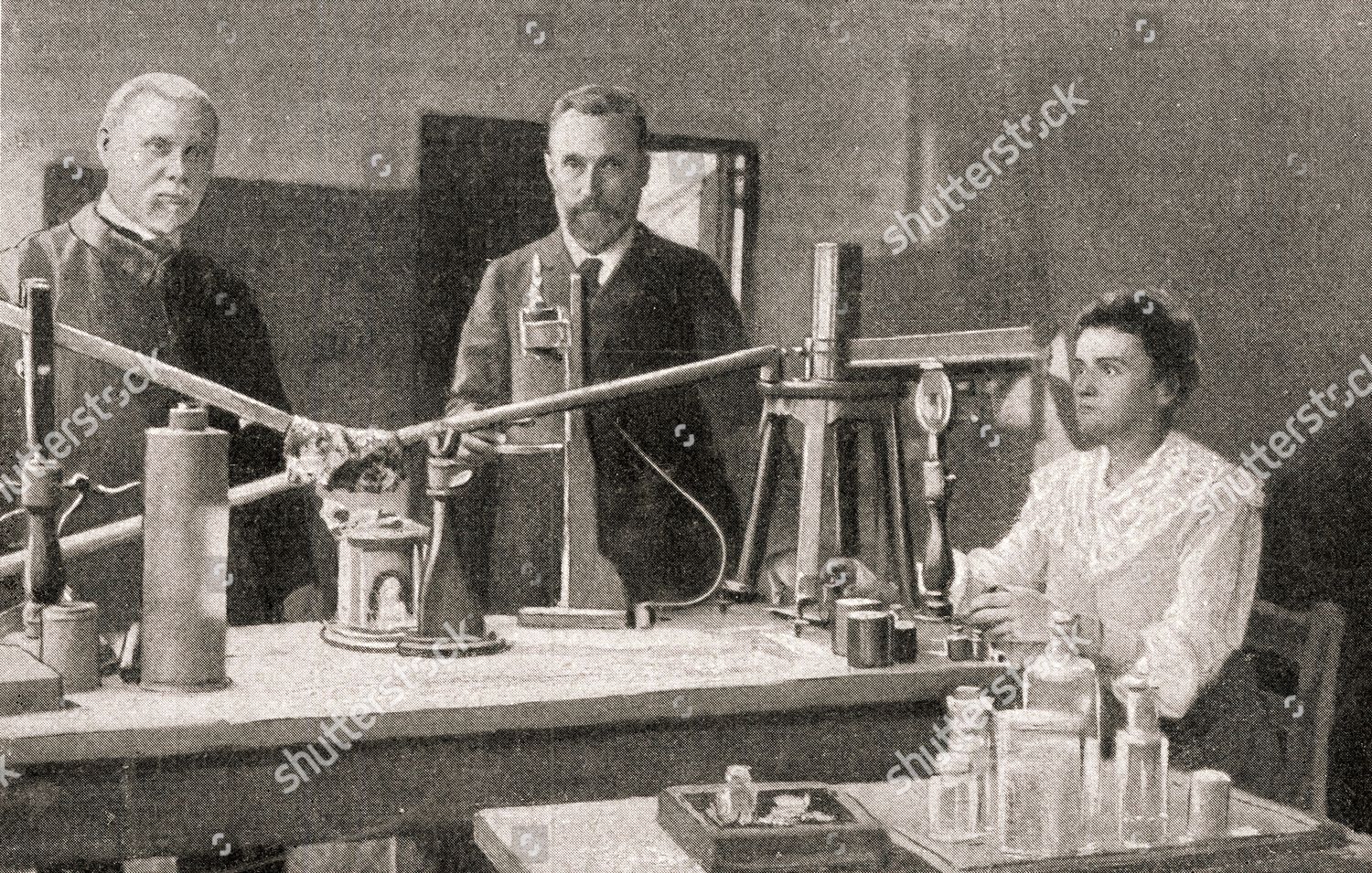 Marie Pierre Curie Their Laboratory Paris Editorial Stock Photo - Stock ...