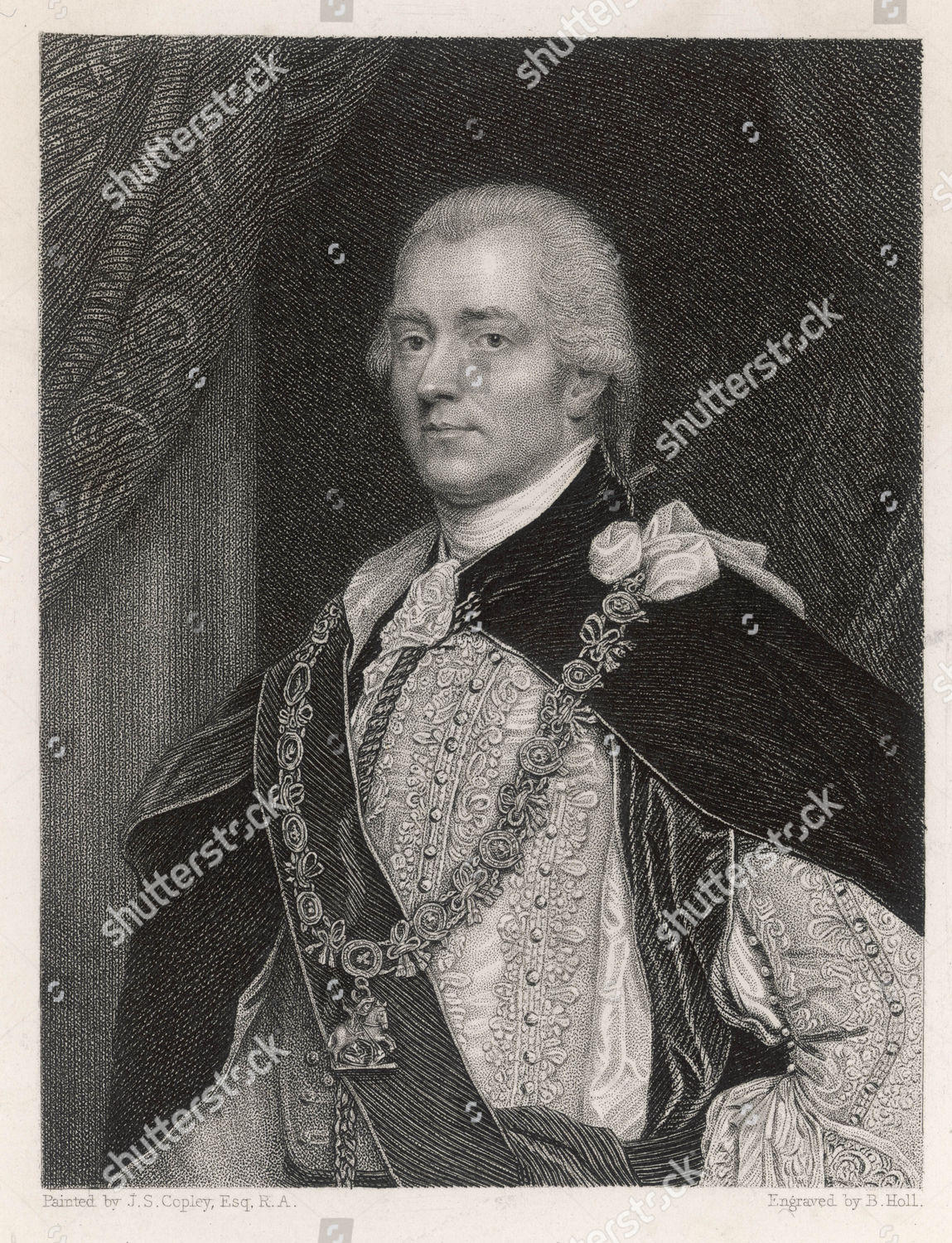 George John Spencer 2nd Earl Spencer Editorial Stock Photo - Stock ...