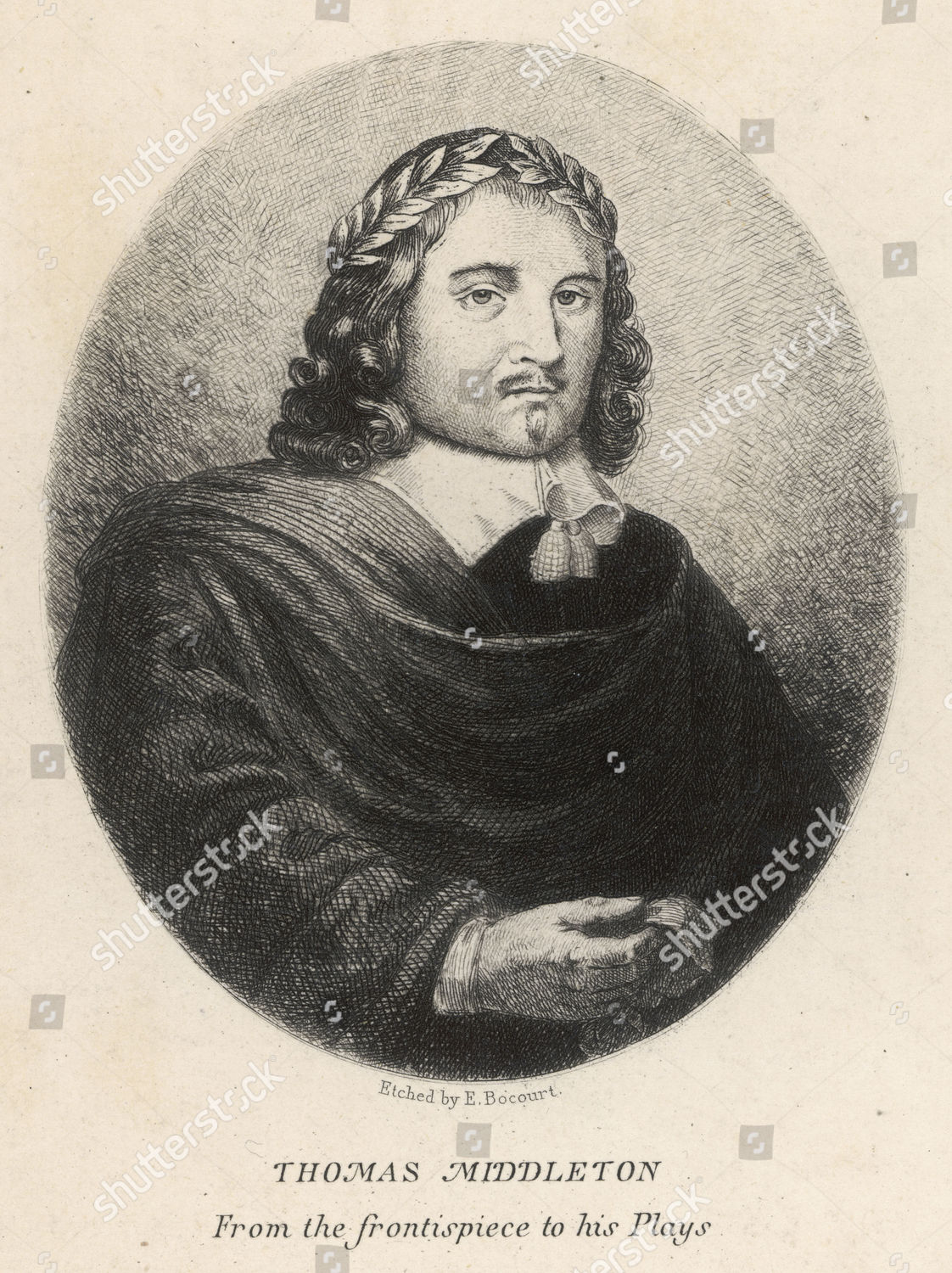 Thomas Middleton Dramatist 1570 1627 Editorial Stock Photo - Stock ...