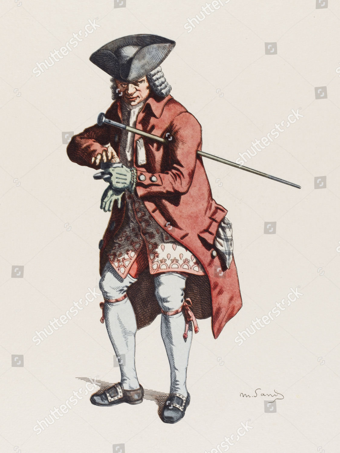Commdell Arte Cassandre Theatre Commedia Dell Editorial Stock Photo ...