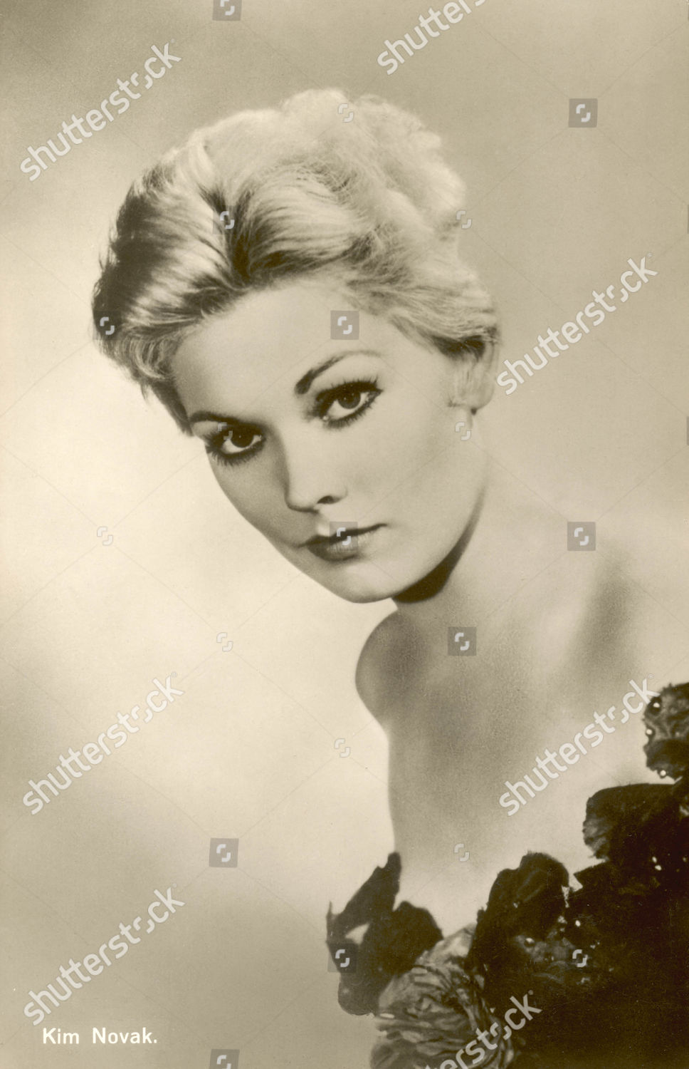 Kim Novak Marilyn Novak American Film Editorial Stock Photo - Stock ...