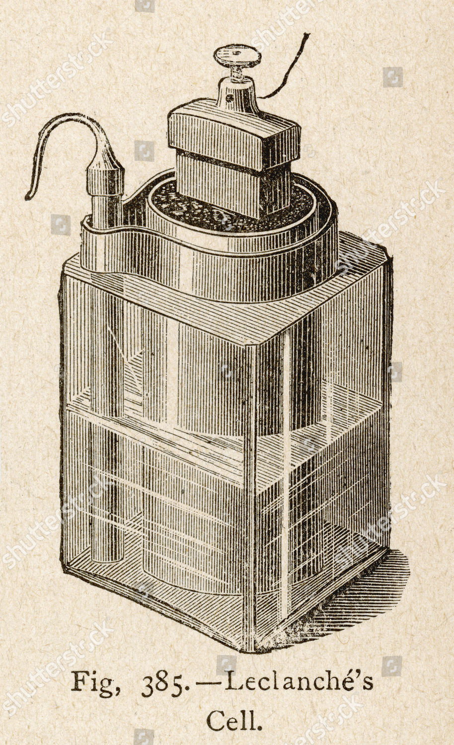 Leclanche Cell Early Version Battery Invented Editorial Stock Photo - Stock Image | Shutterstock