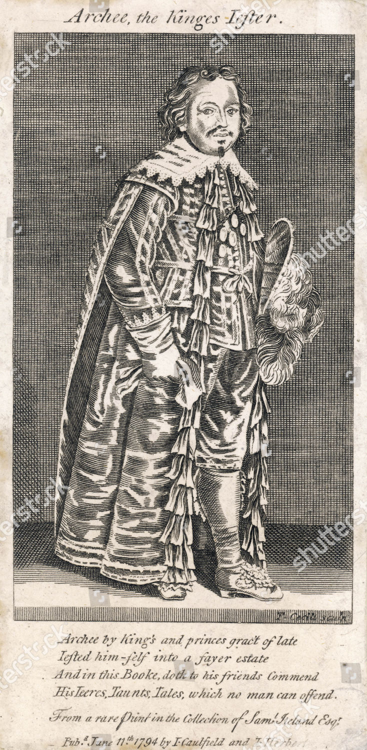 Archibald Armstrong Archie Scottish Court Jester Editorial Stock Photo ...