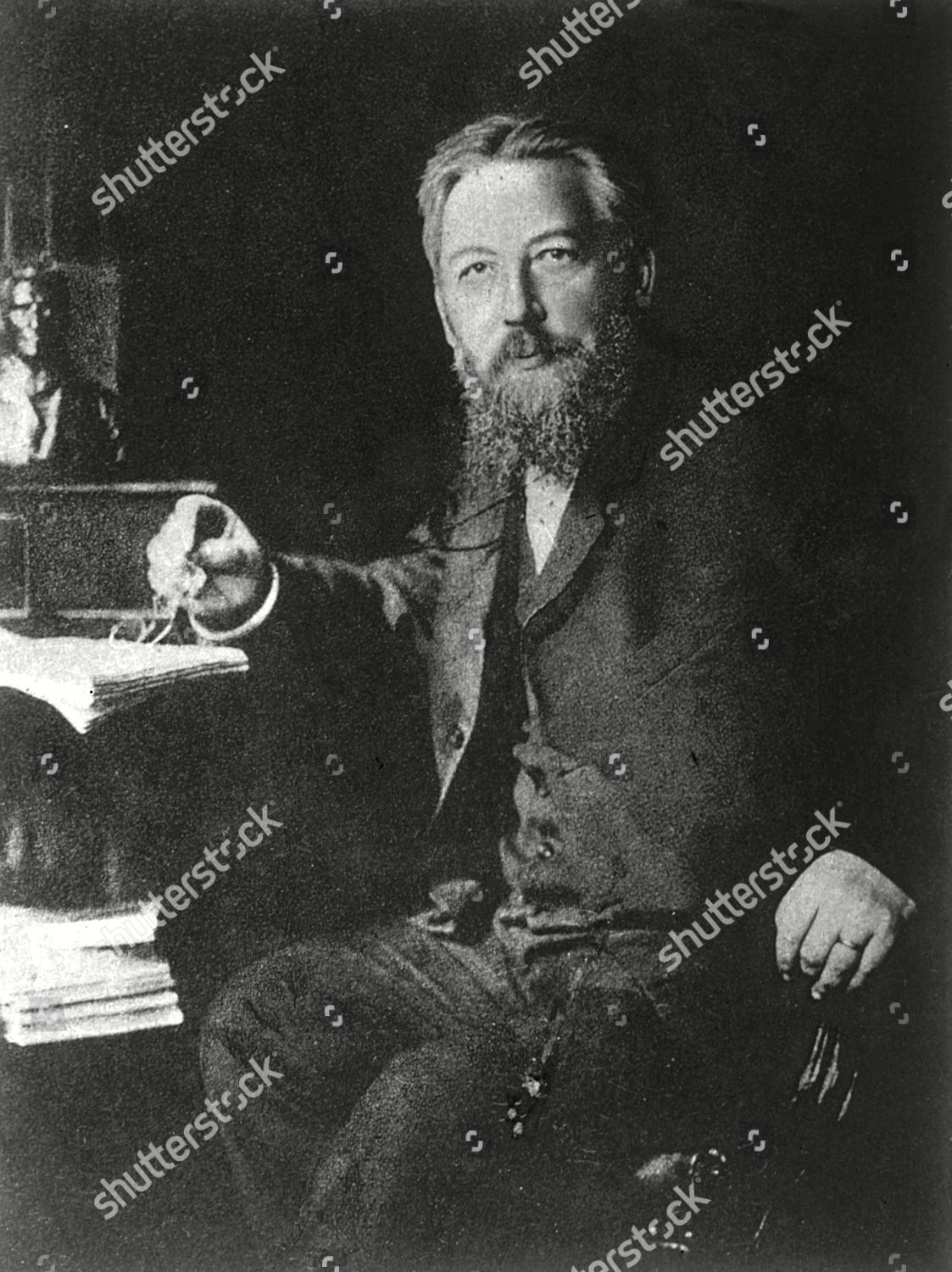 Wilhelm Ostwald German Chemist 1853 1932 Editorial Stock Photo - Stock ...