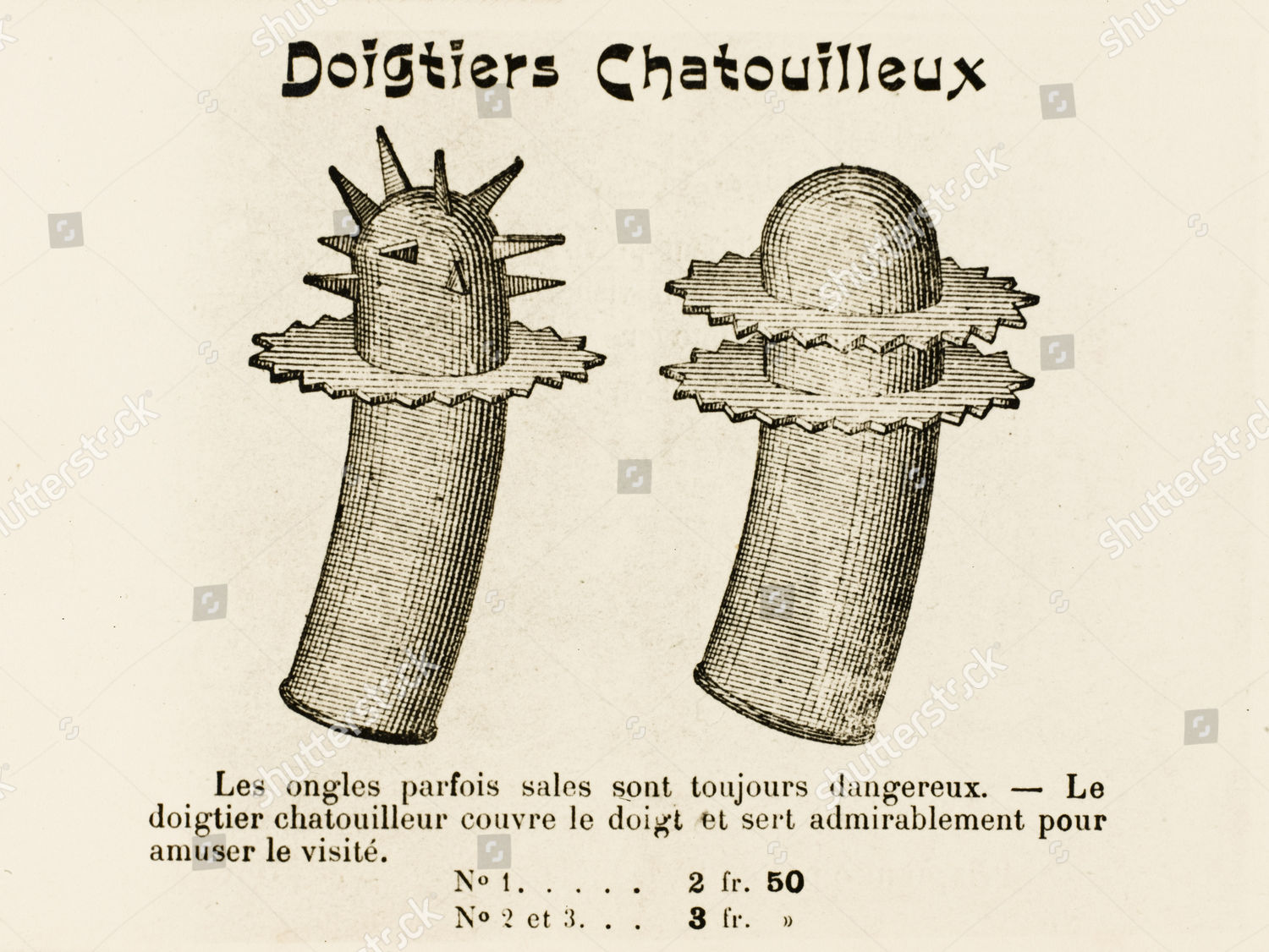Doigtiers Chatouilleux Aka French Ticklers Device Editorial Stock Photo ...