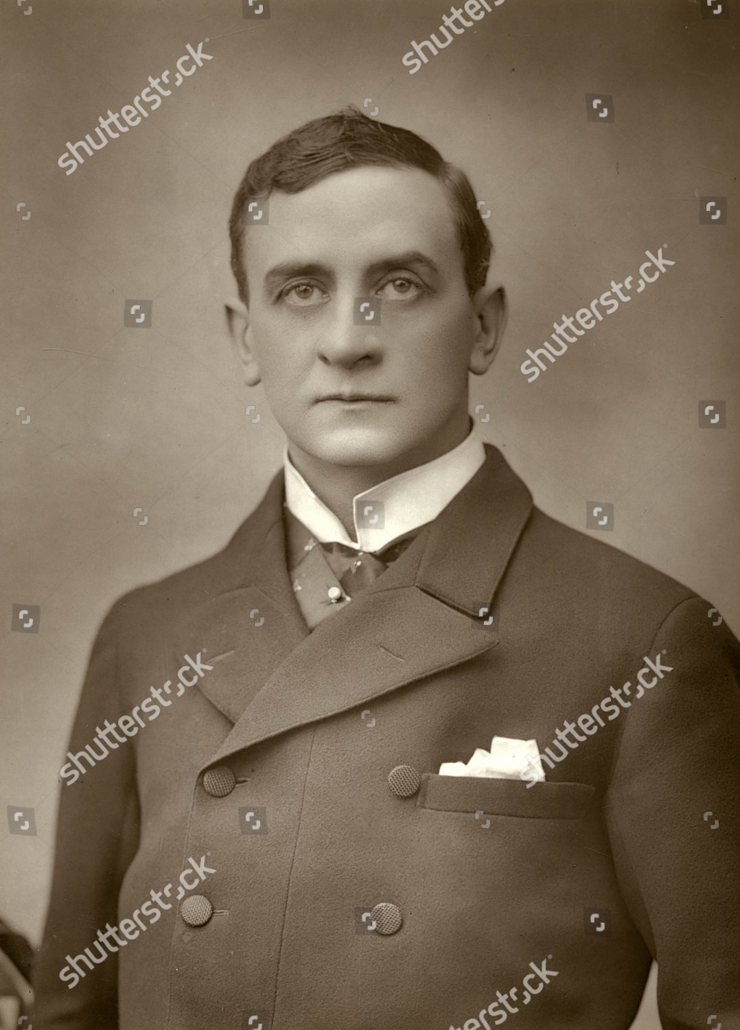 Typical Late Victorian John Hare Actormanager Editorial Stock Photo ...