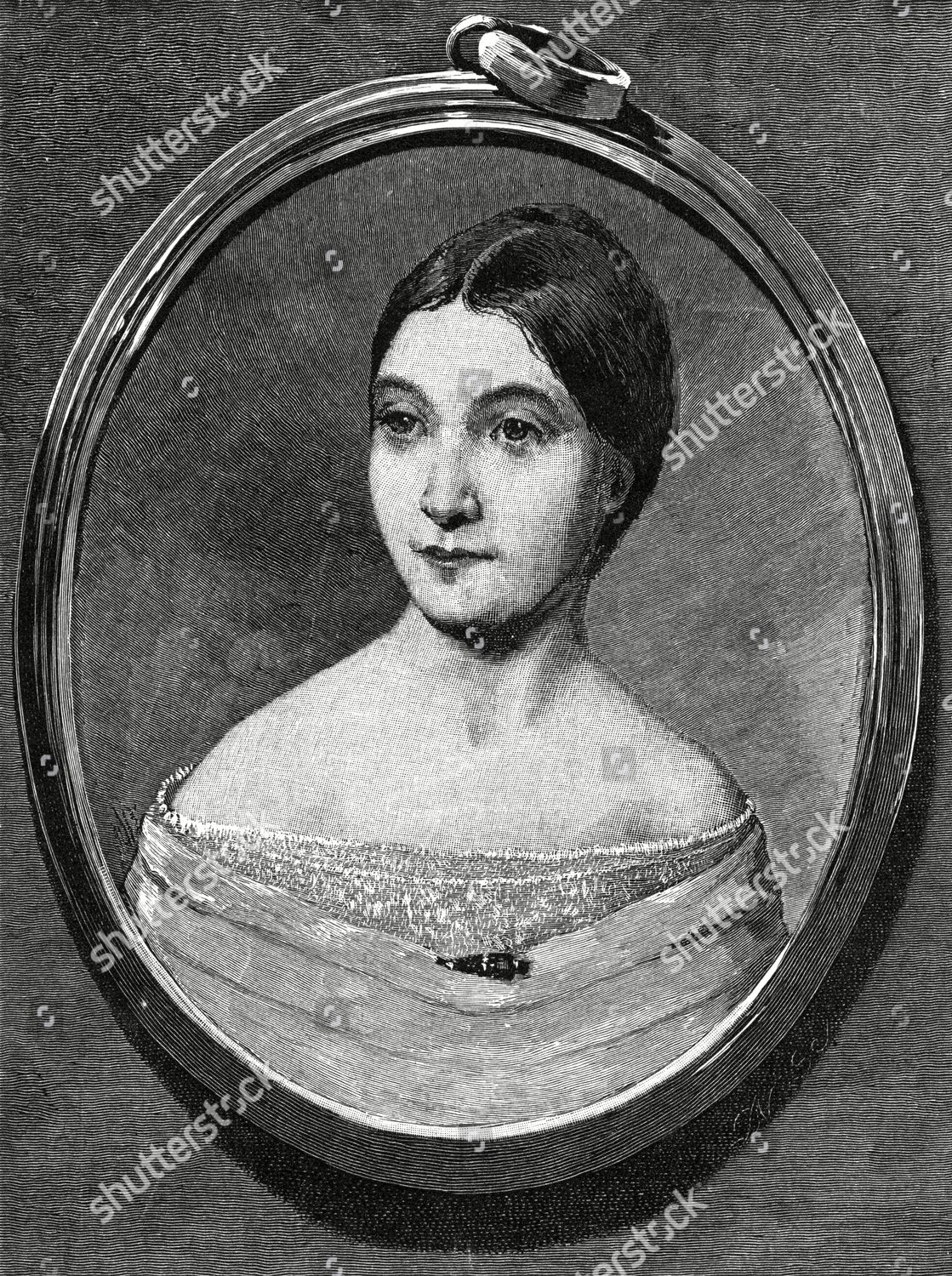Jessie Fremont Nee Benton Wife Explorer Editorial Stock Photo - Stock ...