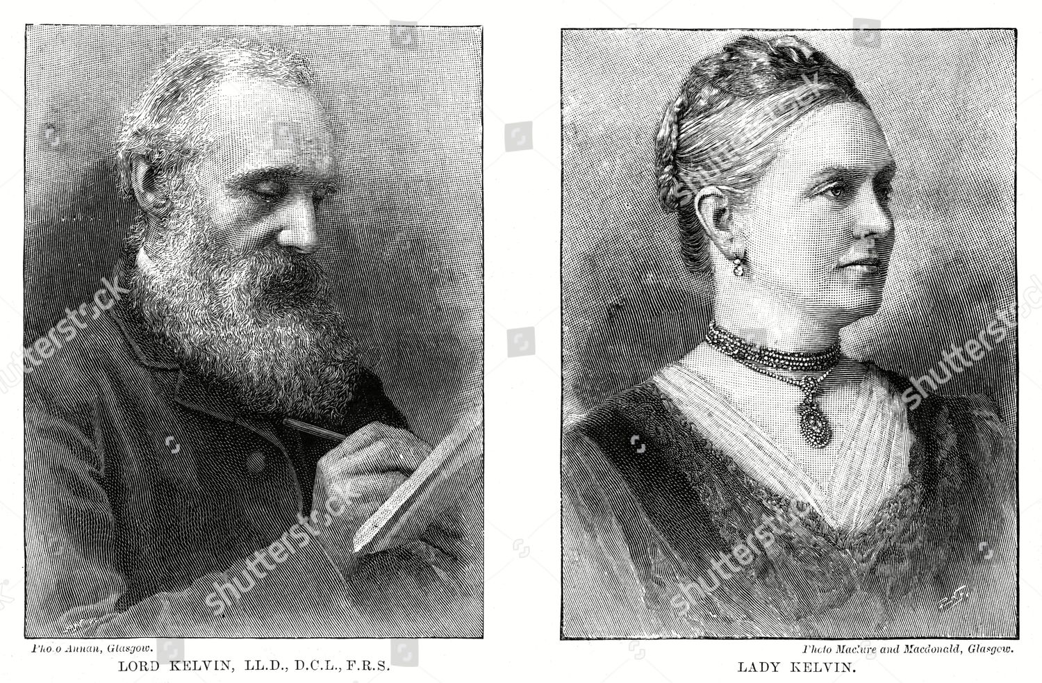 William Thomson First Baron Kelvin Largs Editorial Stock Photo - Stock ...
