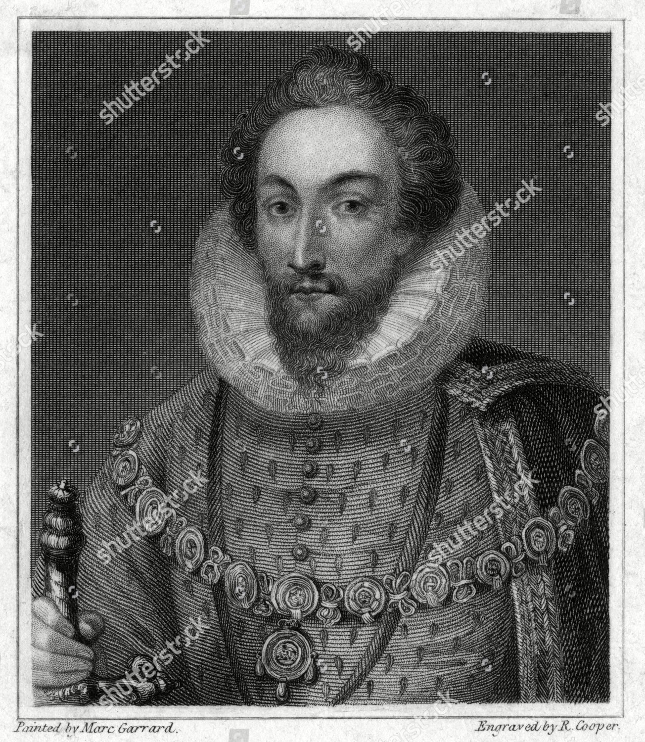 Henry Carey First Baron Hunsdon Soldier Editorial Stock Photo - Stock ...