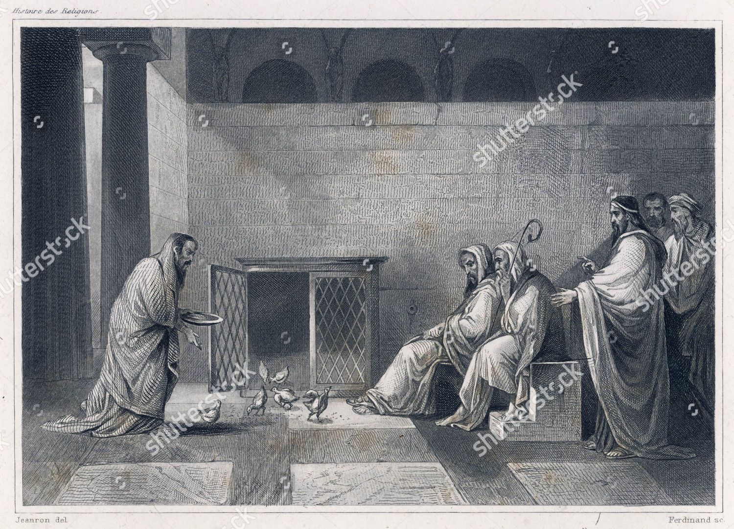 Roman Augurs Foretell Future By Observing Editorial Stock Photo - Stock ...