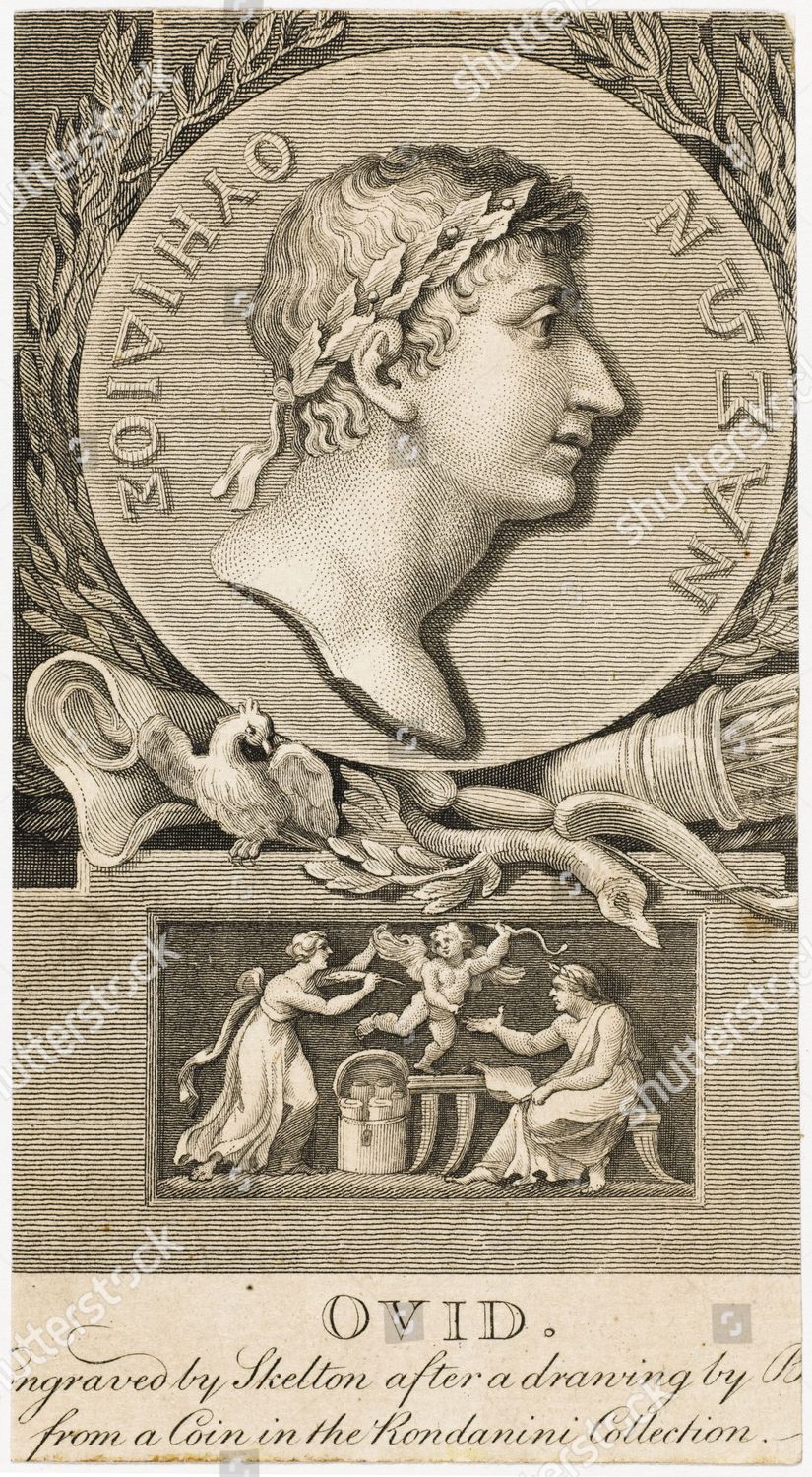 Publius Ovidius Naso Roman Poet Scene Editorial Stock Photo - Stock ...