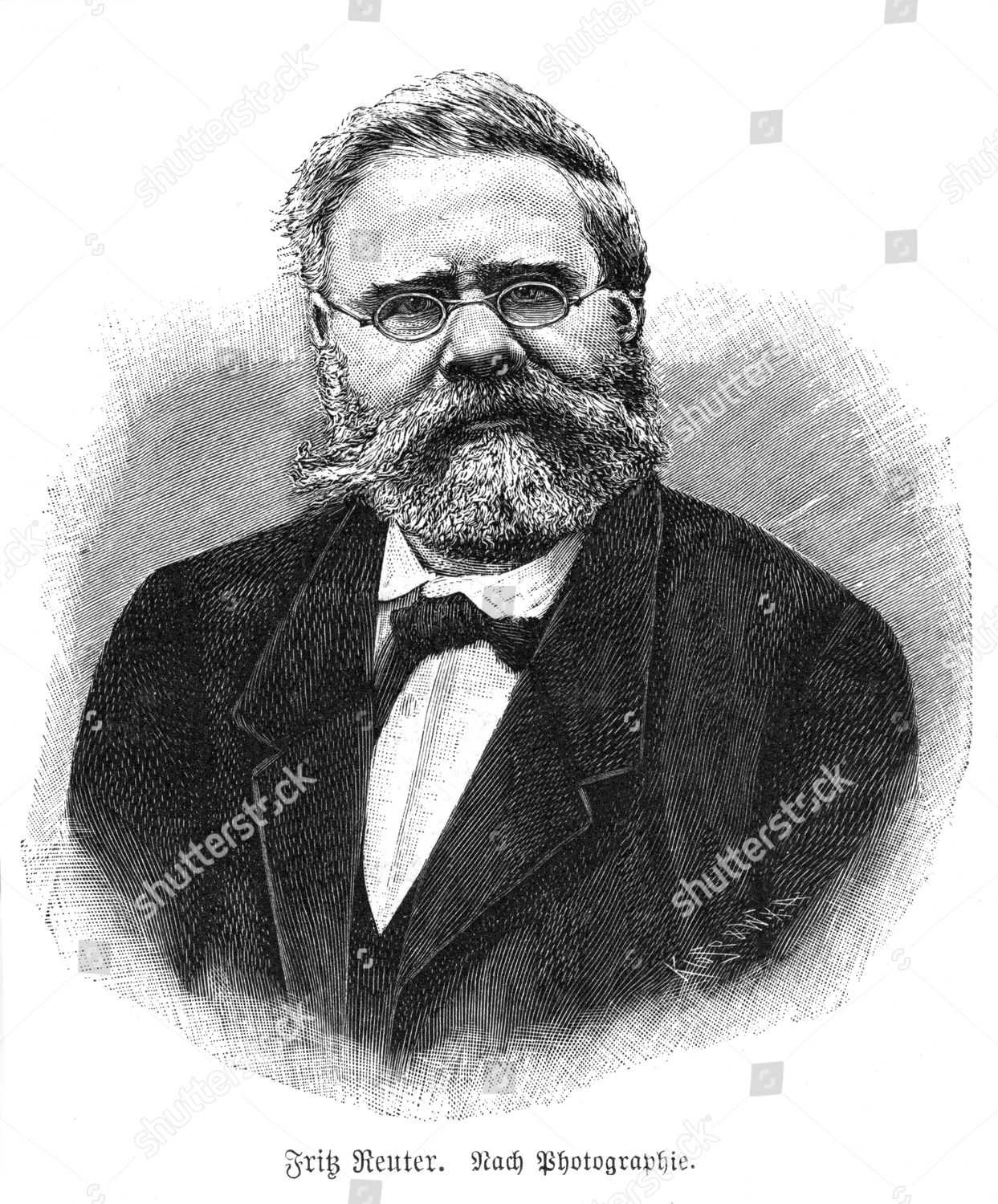 Fritz Heinrich Ludwig Christian Friedrich Reuter Editorial Stock Photo ...