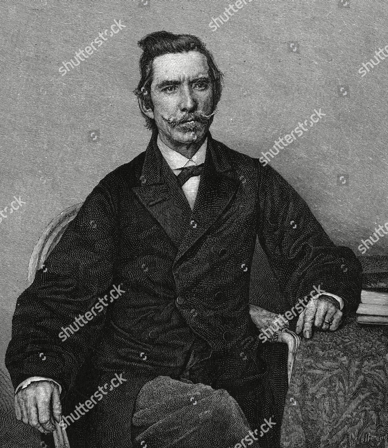 Raphael Semmes American Naval Captain Captain Editorial Stock Photo ...