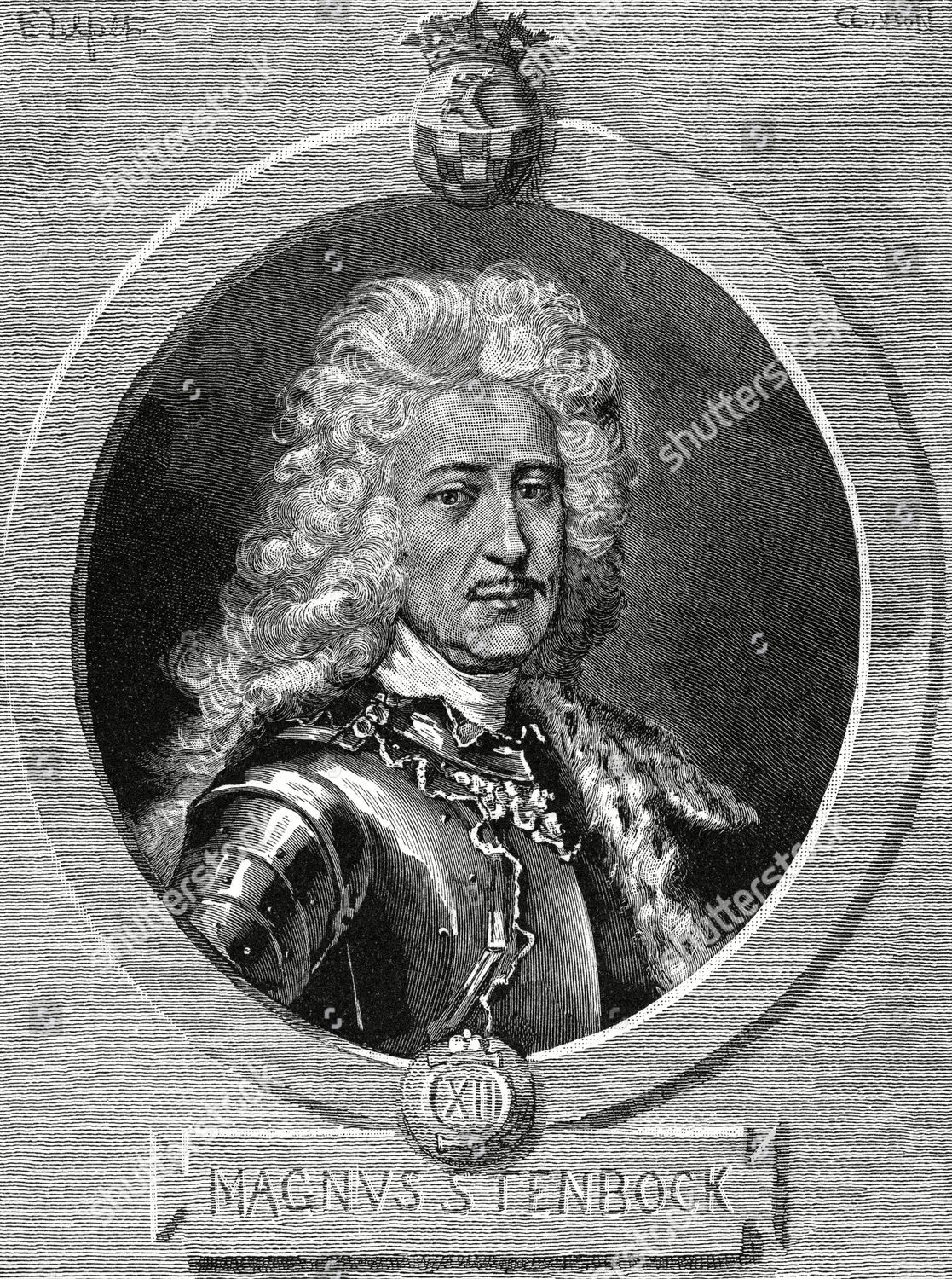 Magnus Gustafsson Count Stenbock Swedish Military Editorial Stock Photo ...