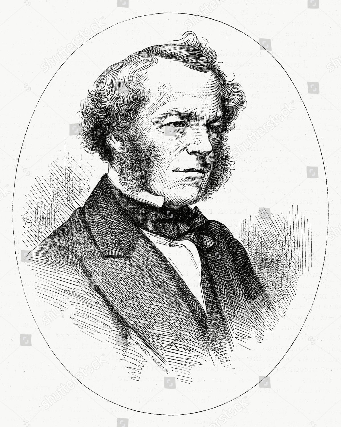 Sir George Gabriel Stokes Irish Mathematical Editorial Stock Photo ...