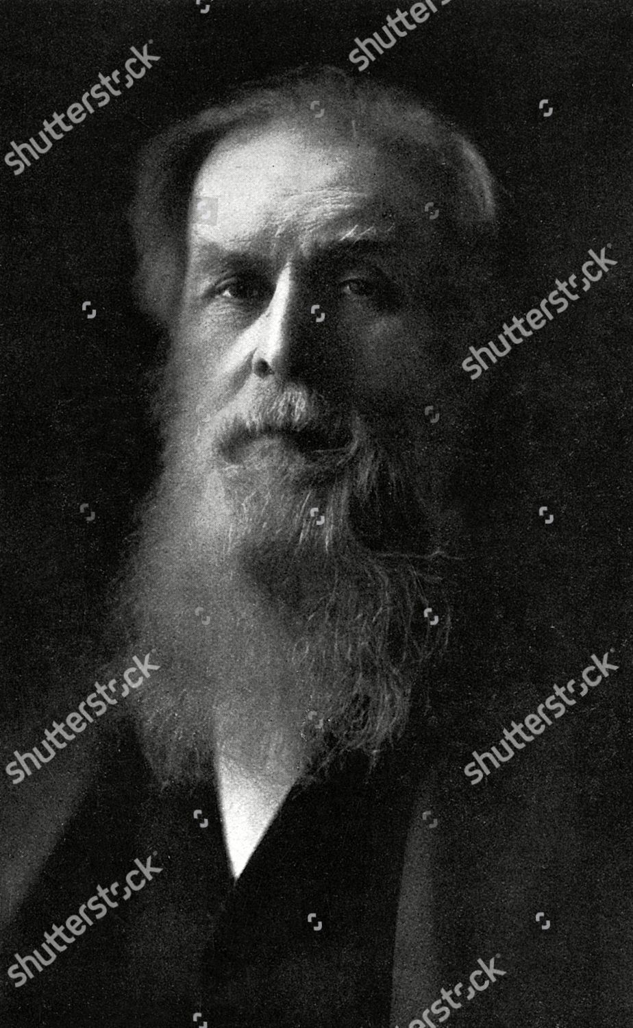 Edward Burnett Tylor Anthropologist Best Known Editorial Stock Photo ...