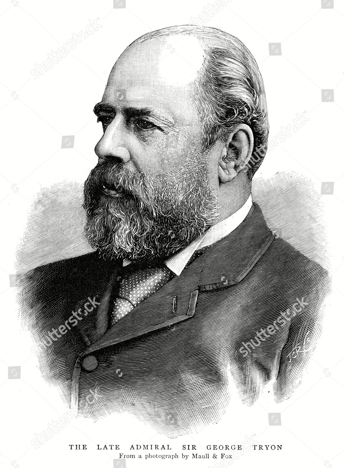 Sir George Tryon British Naval Commander Editorial Stock Photo - Stock ...