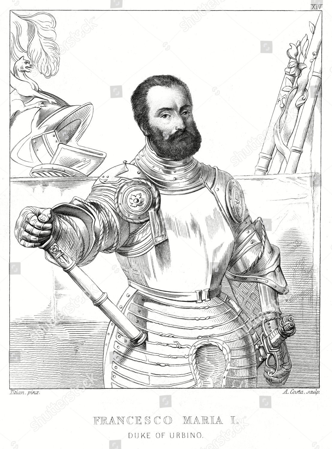 Francesco Maria Duca Di Urbino Italian Editorial Stock Photo - Stock ...