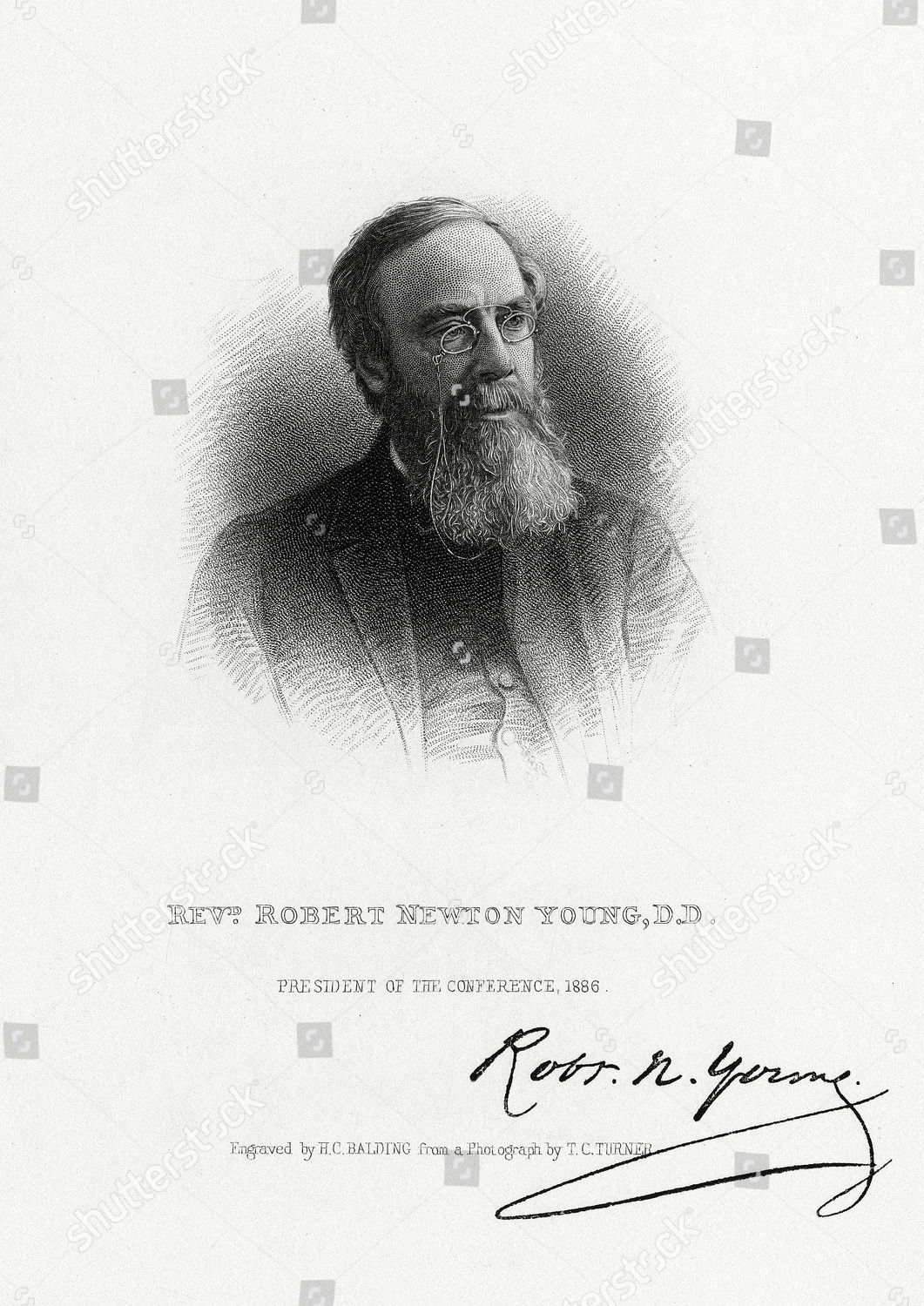 Robert Newton Young Methodist Churchman President Editorial Stock Photo ...