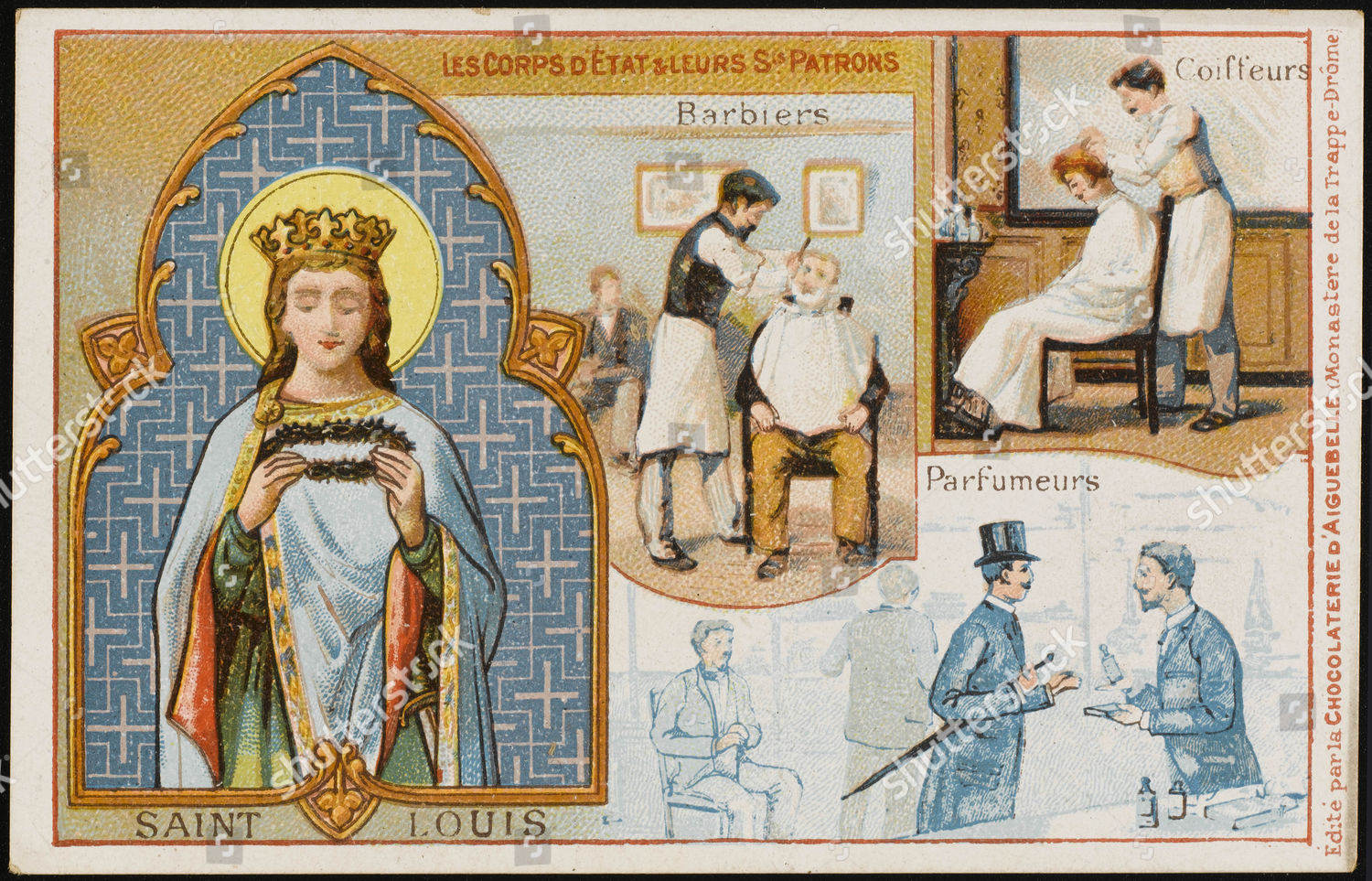 Louis Ix Saint Crusader Patron Saint Editorial Stock Photo - Stock ...
