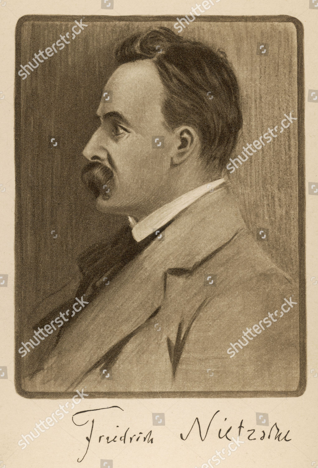 FRIEDRICH WILHELM NIETZSCHE GERMAN PHILOSOPHER WRITER Editorial Stock ...