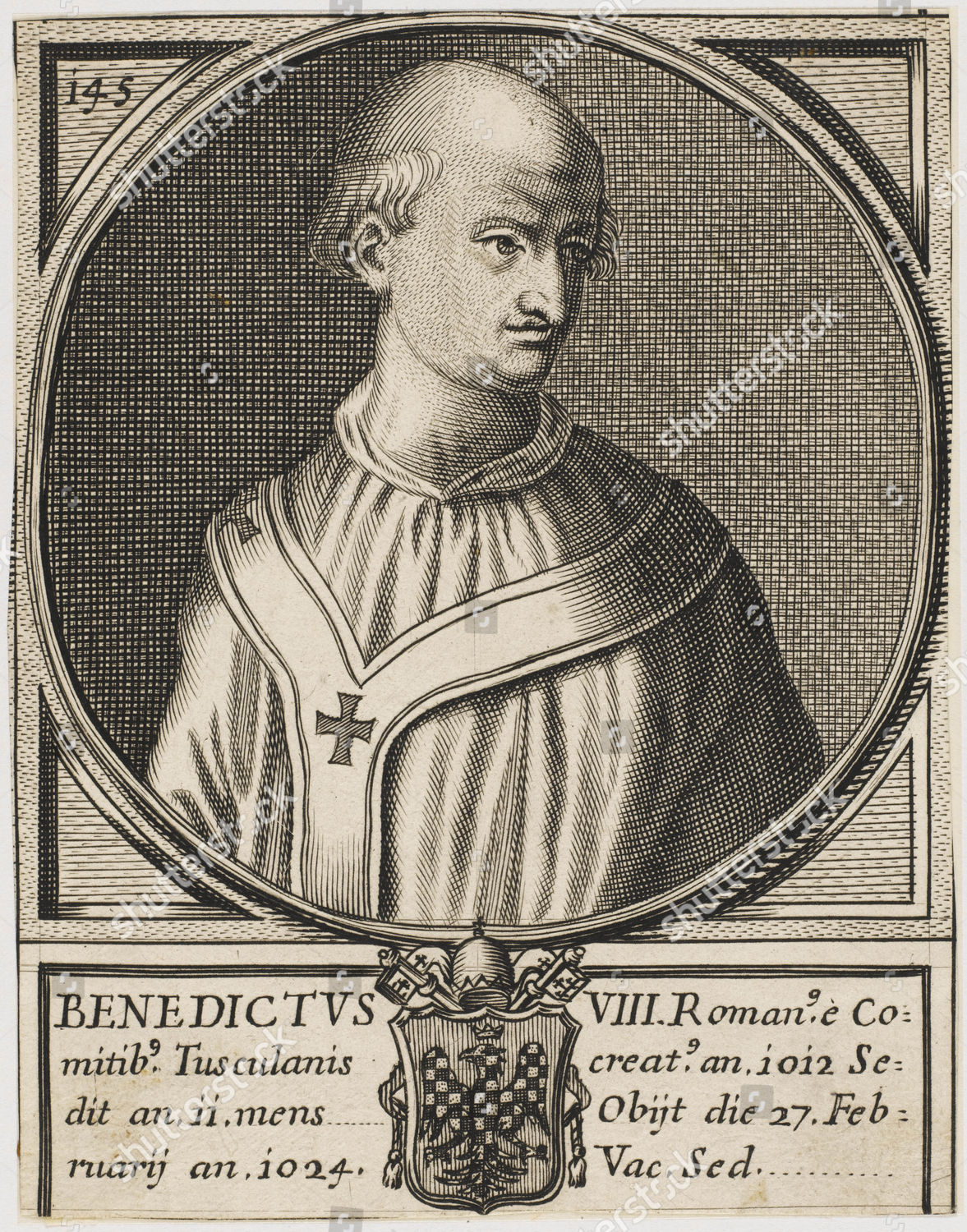 Pope Benedict Ix Born Theophylactus Only Editorial Stock Photo - Stock ...