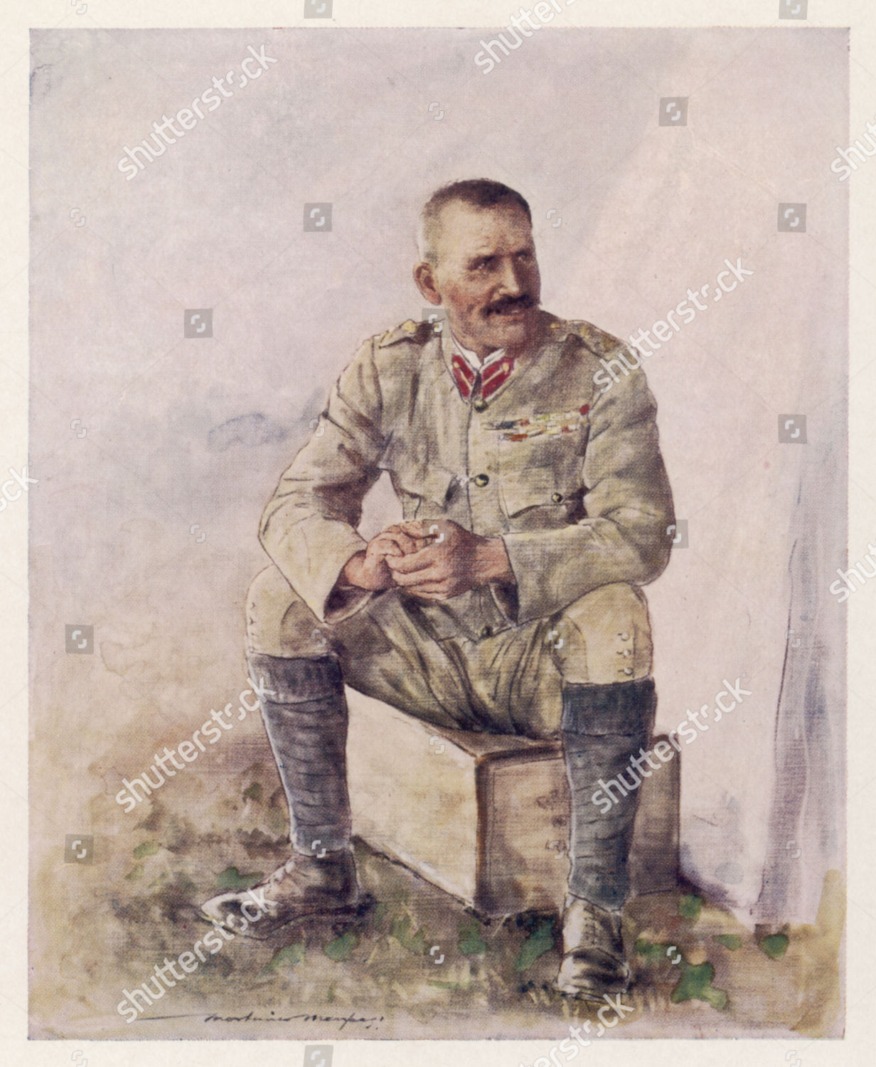 Sir Hector Macdonald British Military Outside Editorial Stock Photo - Stock Image | Shutterstock