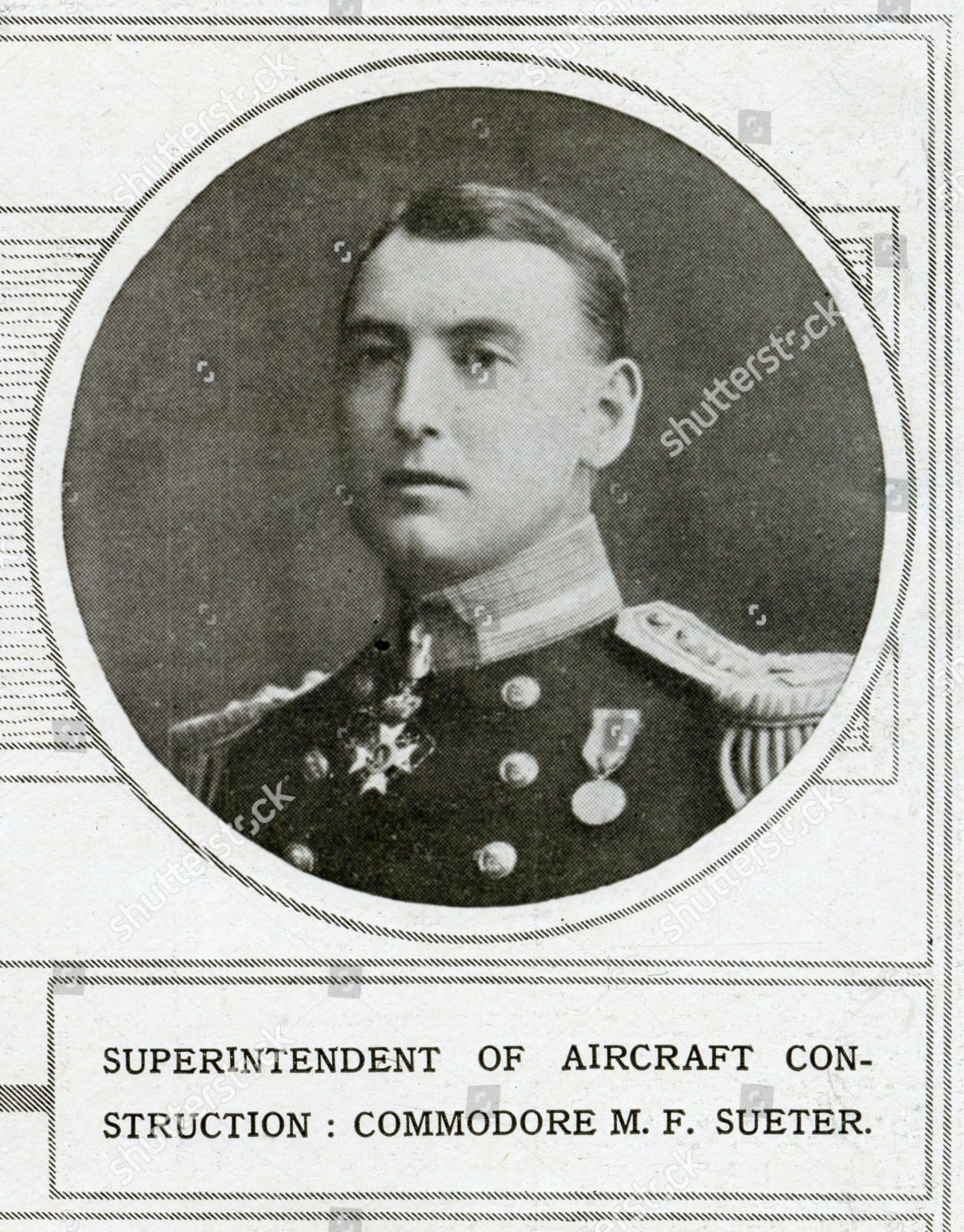 Commodore Murray Fraser Sueter Royal Navy Editorial Stock Photo - Stock ...