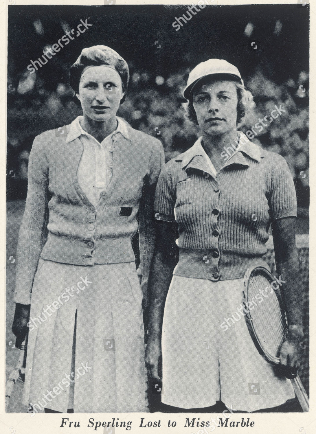 Alice Marble 19131990 American Tennis Player Editorial Stock Photo ...