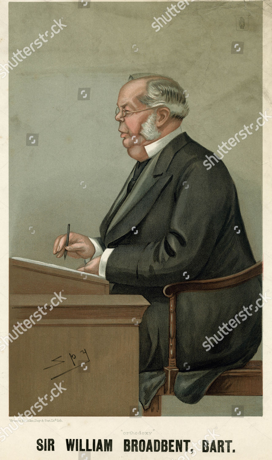 Sir William Henry Broadbent 1st Baronet Editorial Stock Photo - Stock ...
