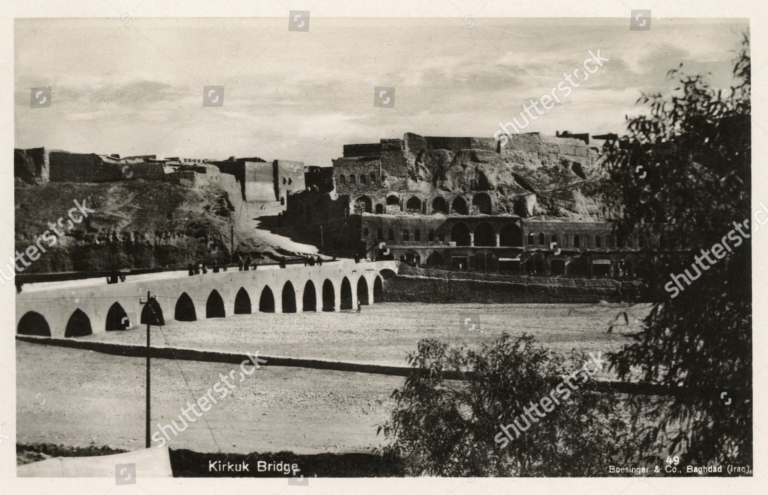 Bridge Over River Khasa Kirkuk Iraq Editorial Stock Photo - Stock Image ...
