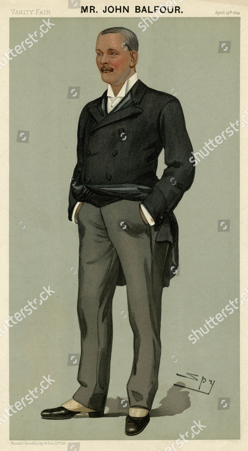 John Balfour 1853 Successful Stockbroker Born Editorial Stock Photo ...
