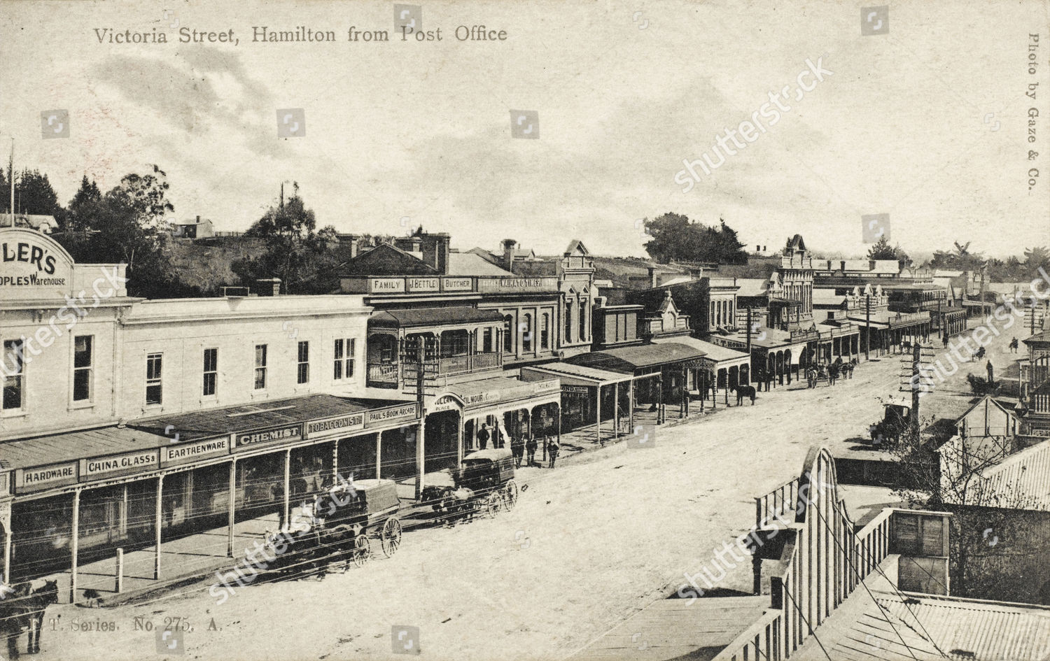 Victoria Street Hamilton New Zealand C Editorial Stock Photo - Stock ...