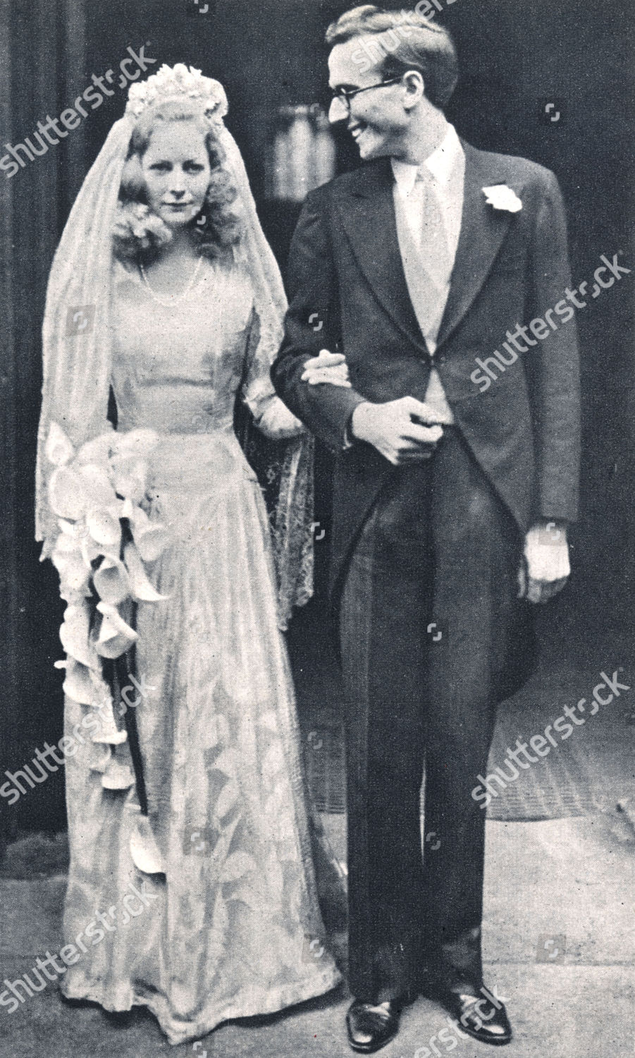 MARRIAGE NICHOLAS MOSLEY BORN 1923 MISS Editorial Stock Photo - Stock ...