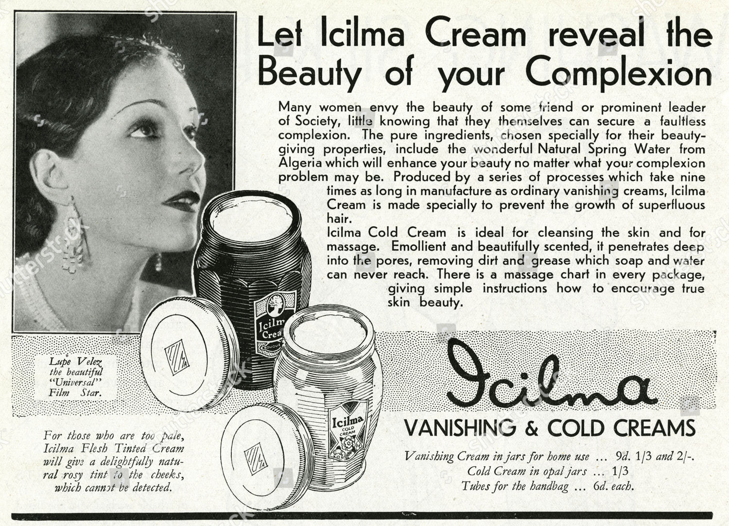Let Icilma Cream Reveal Beauty Your Editorial Stock Photo - Stock Image ...