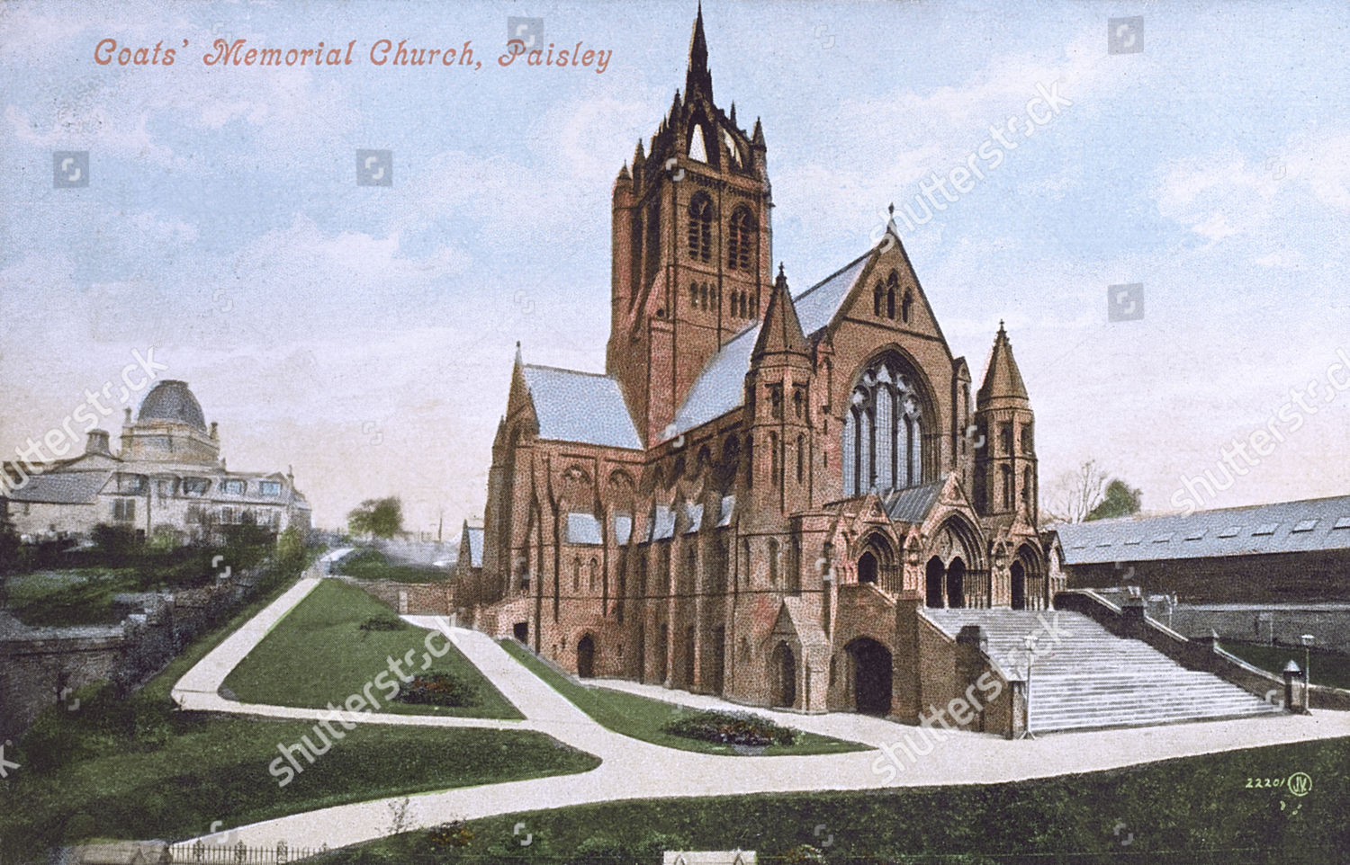 Thomas Coats Memorial Baptist Church Paisley Editorial Stock Photo ...