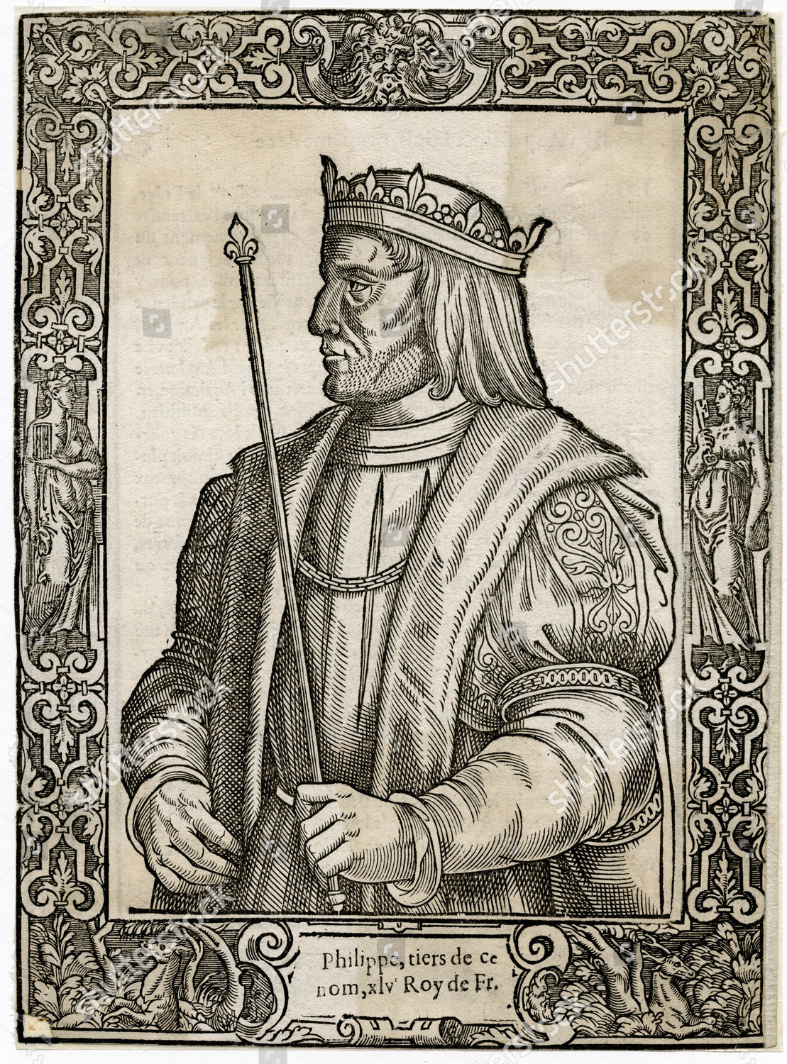 Philippe Iii Le Hardi Roi De Editorial Stock Photo - Stock Image ...
