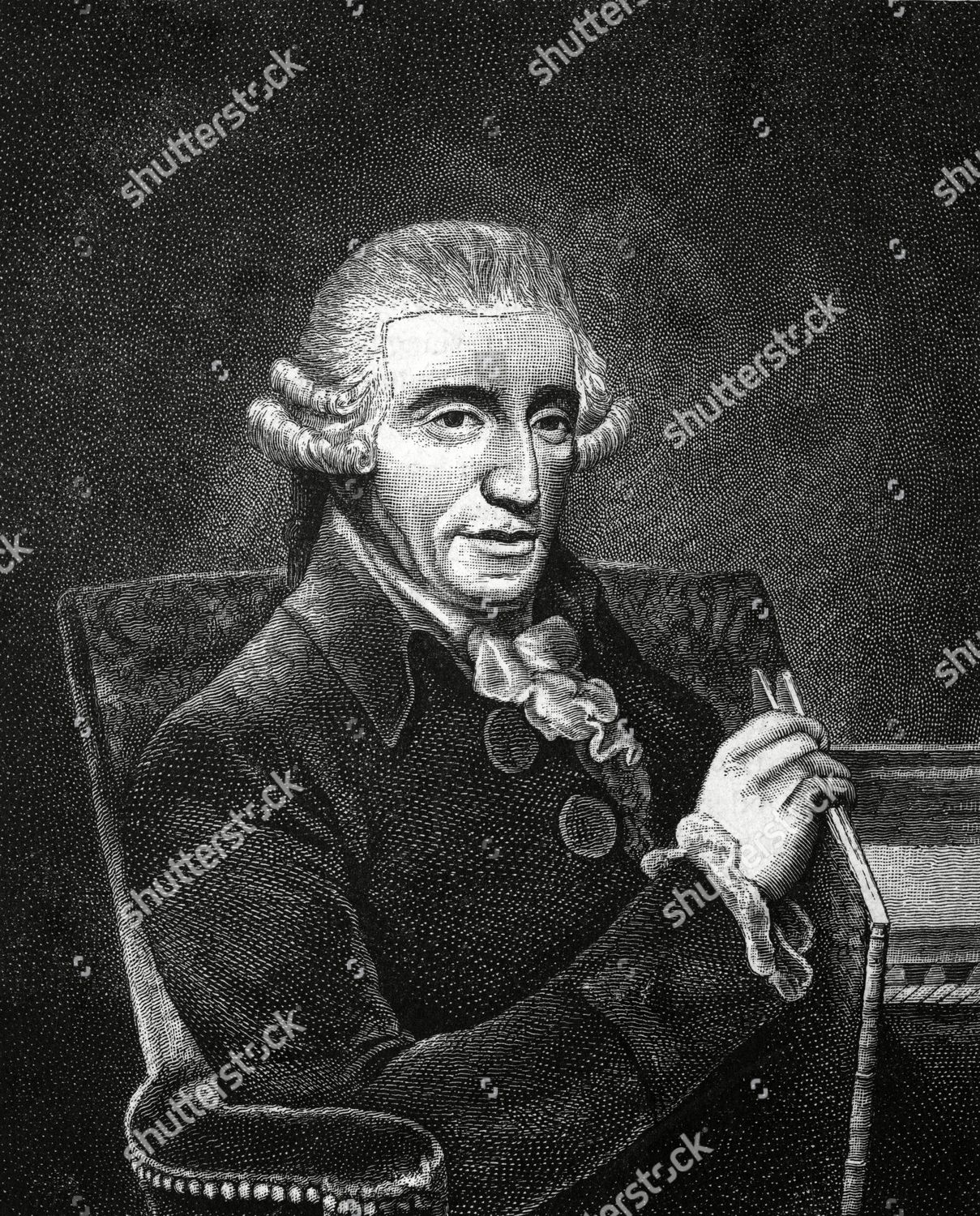 Joseph Haydn 17321809 German Musician Composer Editorial Stock Photo ...