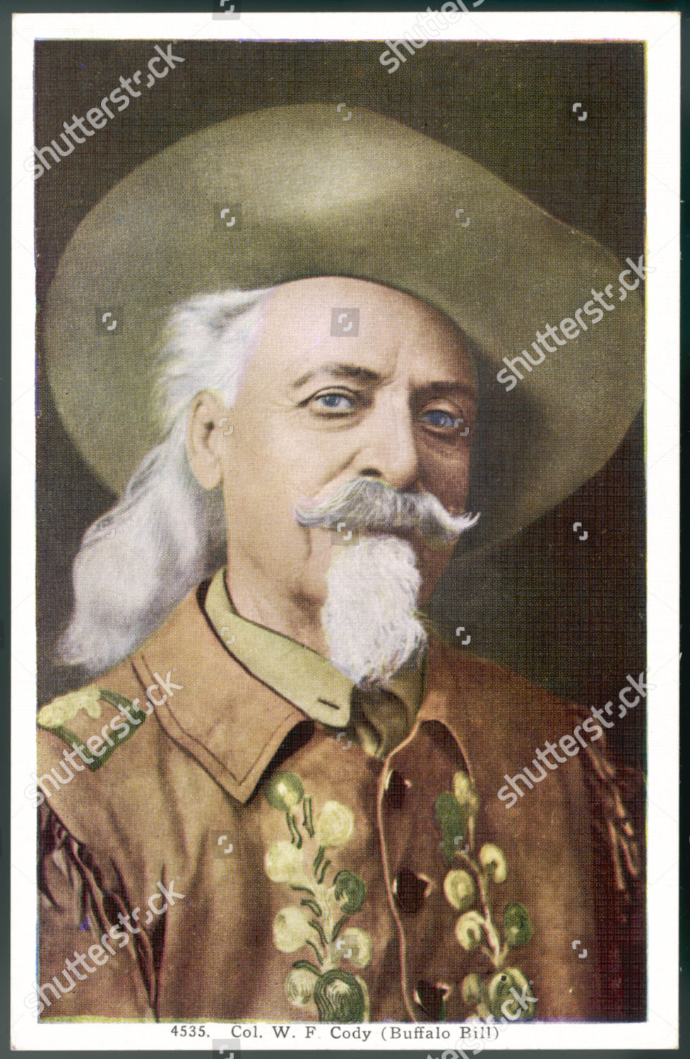 Colonel William Frederick Cody 18461917 Aka Editorial Stock Photo ...