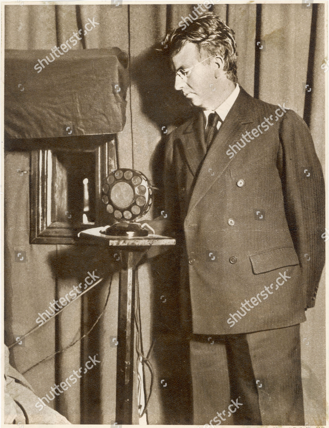 John Logie Baird 18881946 Scottish Inventor Editorial Stock Photo - Stock Image | Shutterstock
