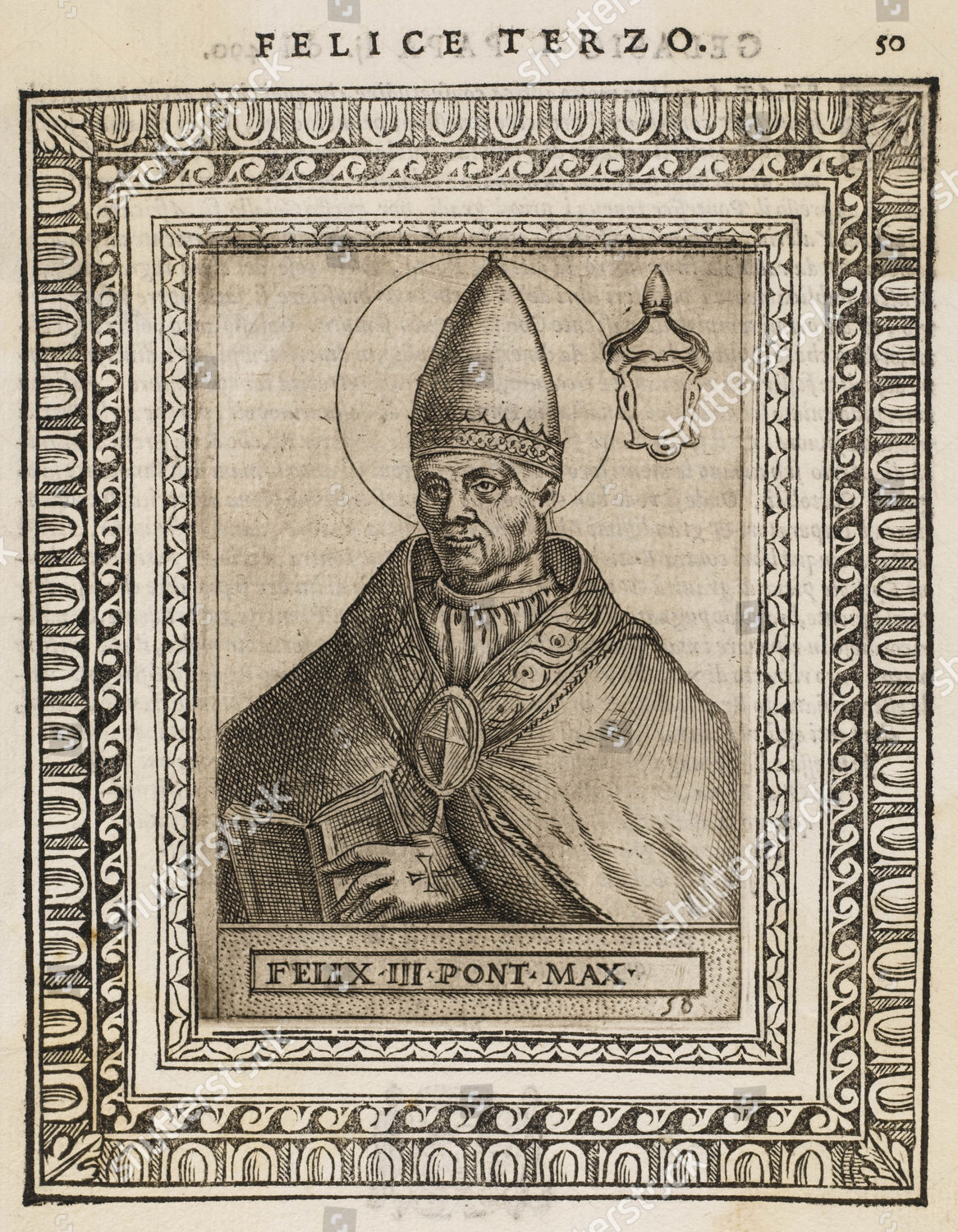 Pope Felix Iii Ii Number Depends Editorial Stock Photo - Stock Image ...