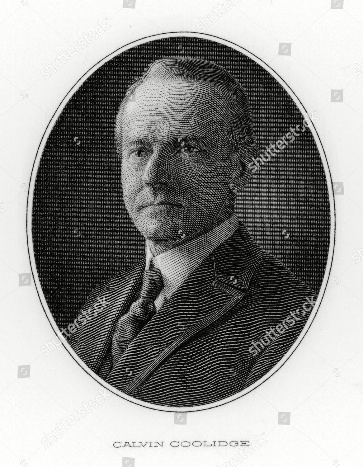 John Calvin Coolidge 30th Us President Editorial Stock Photo - Stock ...