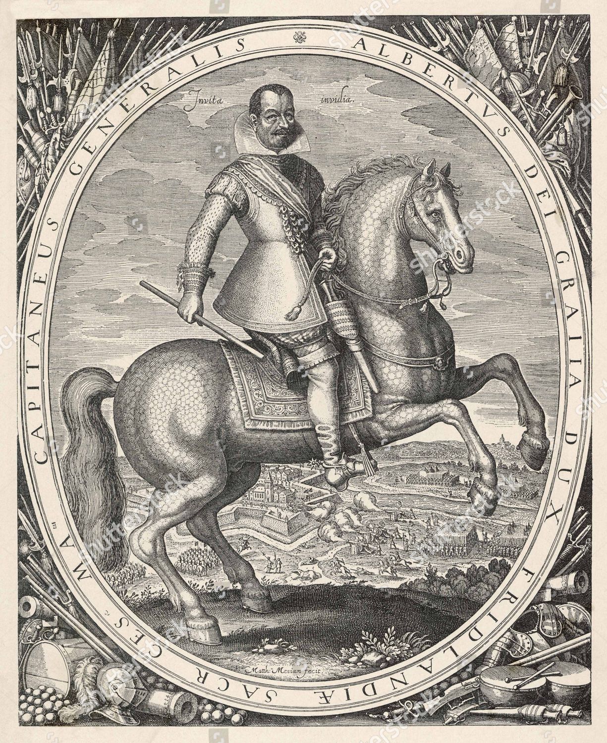 Albrecht Von Wallenstein Austrian General Generally Editorial Stock ...